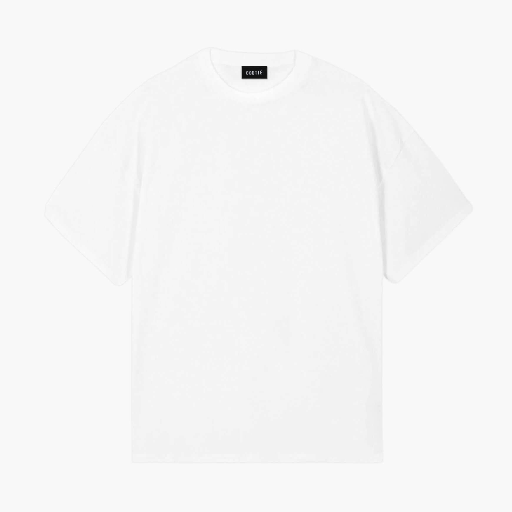 Heavy Oversized Basic T-Shirt White