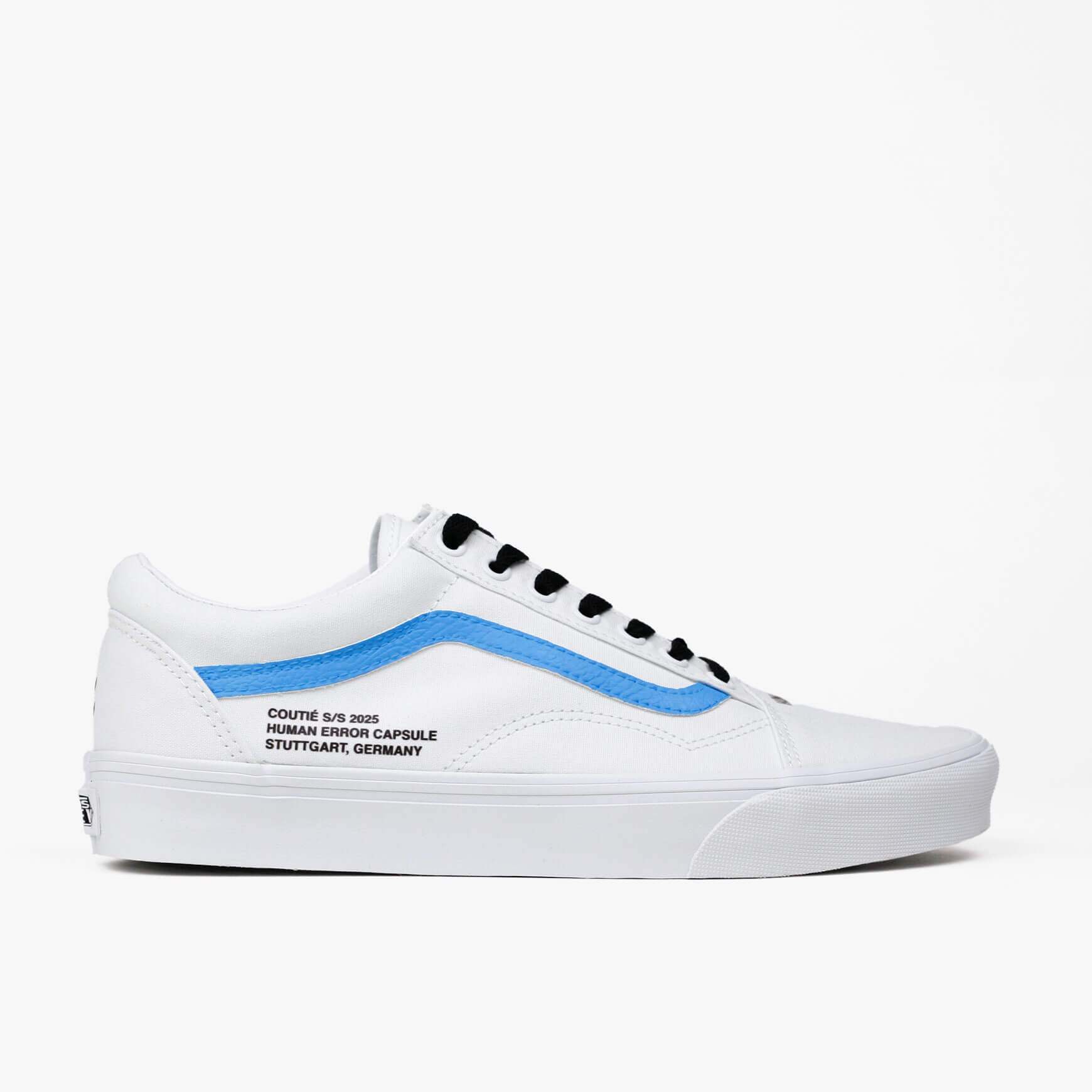 Vans Old Skool "Human Error" Blue Custom