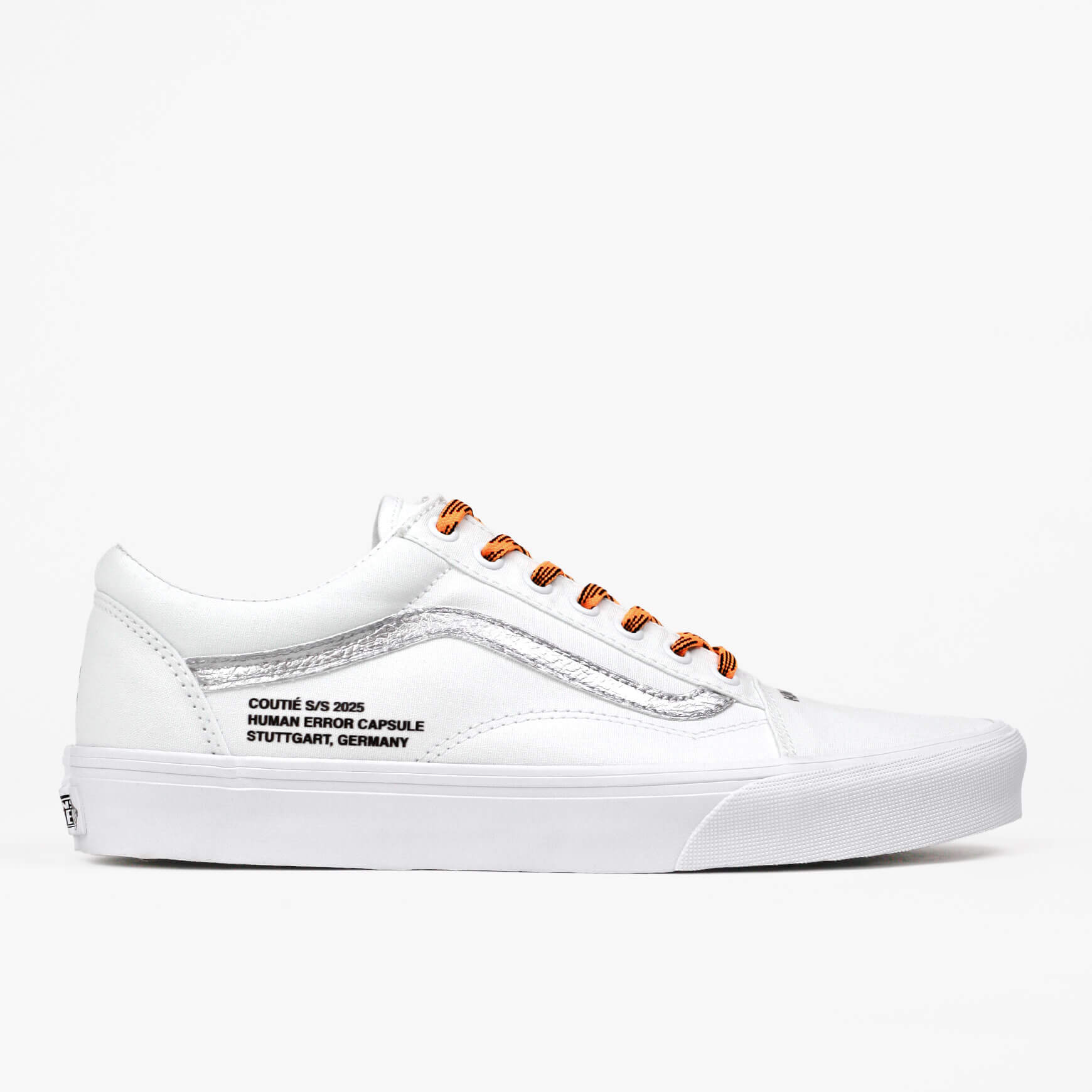 Vans Old Skool "Human Error" Silver Custom