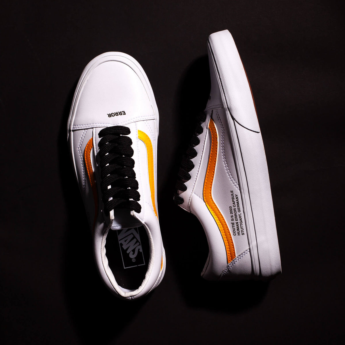 Vans Old Skool Leather "Human Error" Custom