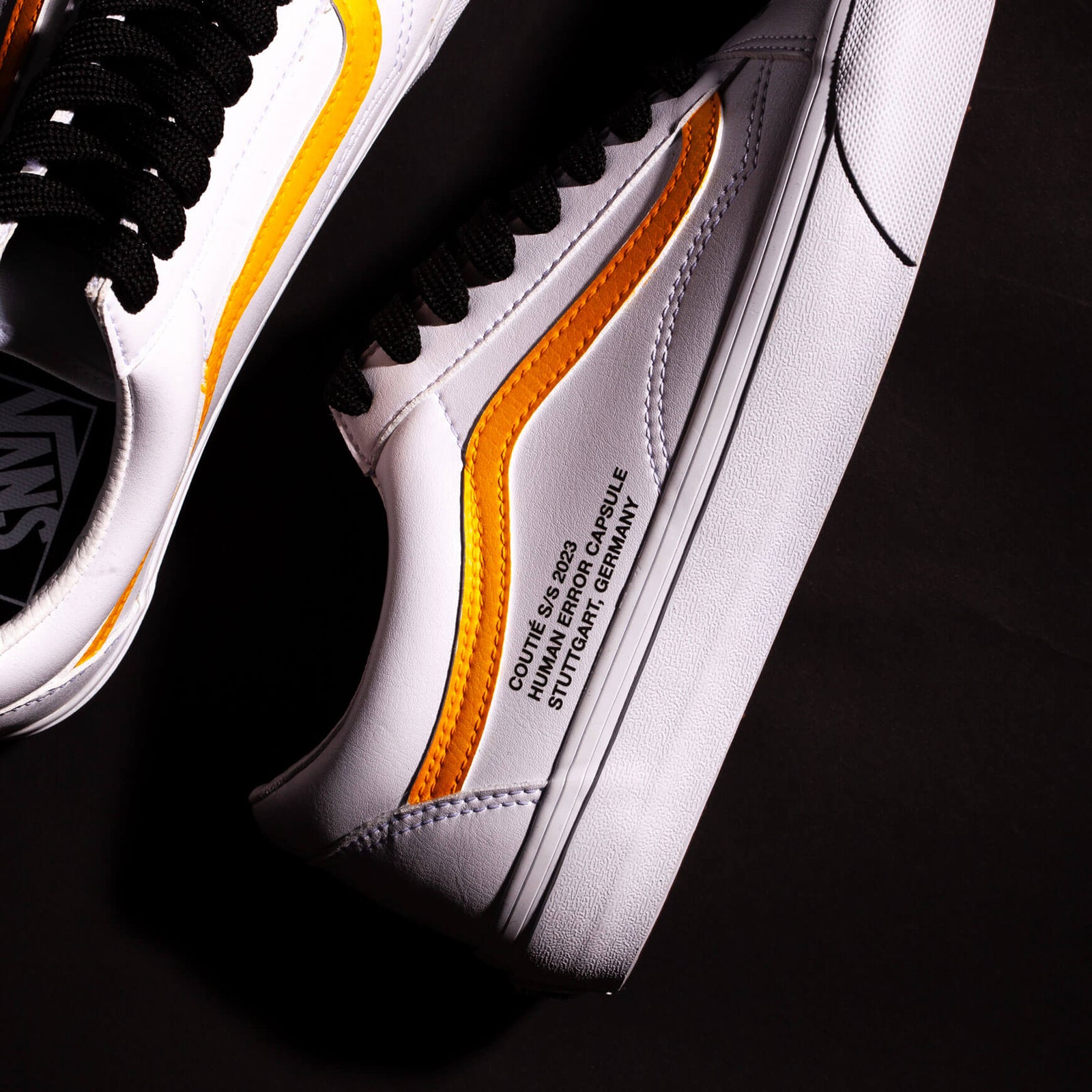 Vans Old Skool Leather "Human Error" Custom