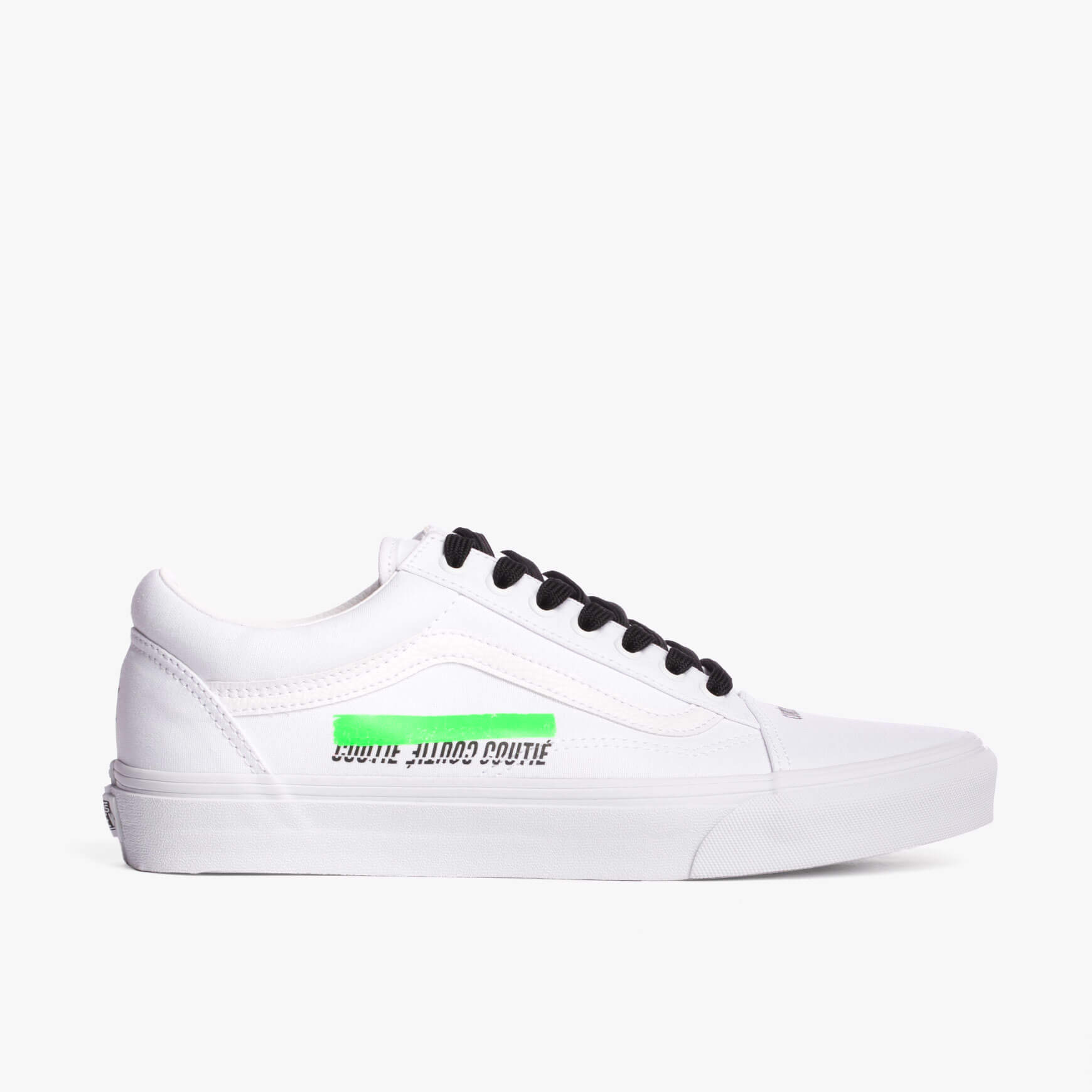 Vans Old Skool "Tape Logo" Green Custom